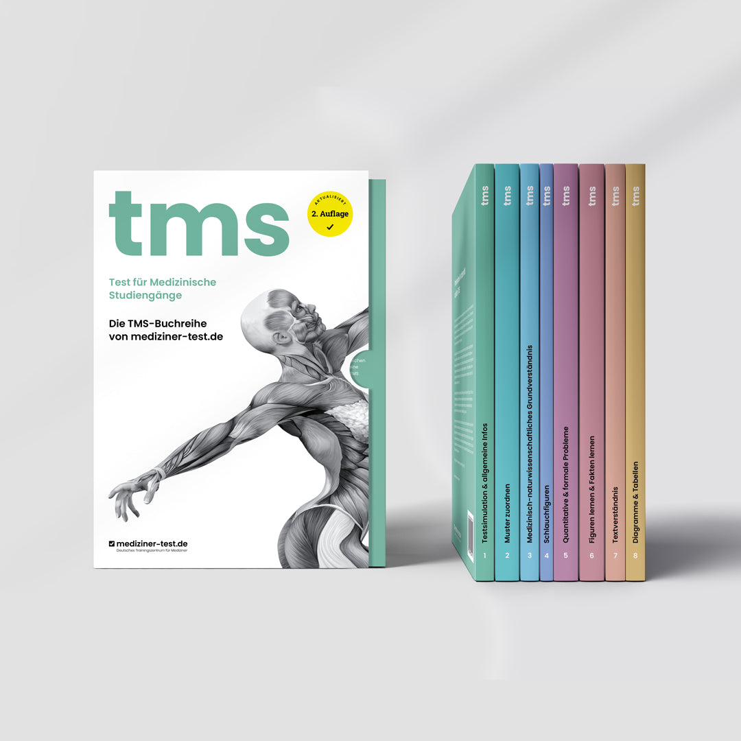 TMS-Buchreihe von mediziner-test.de