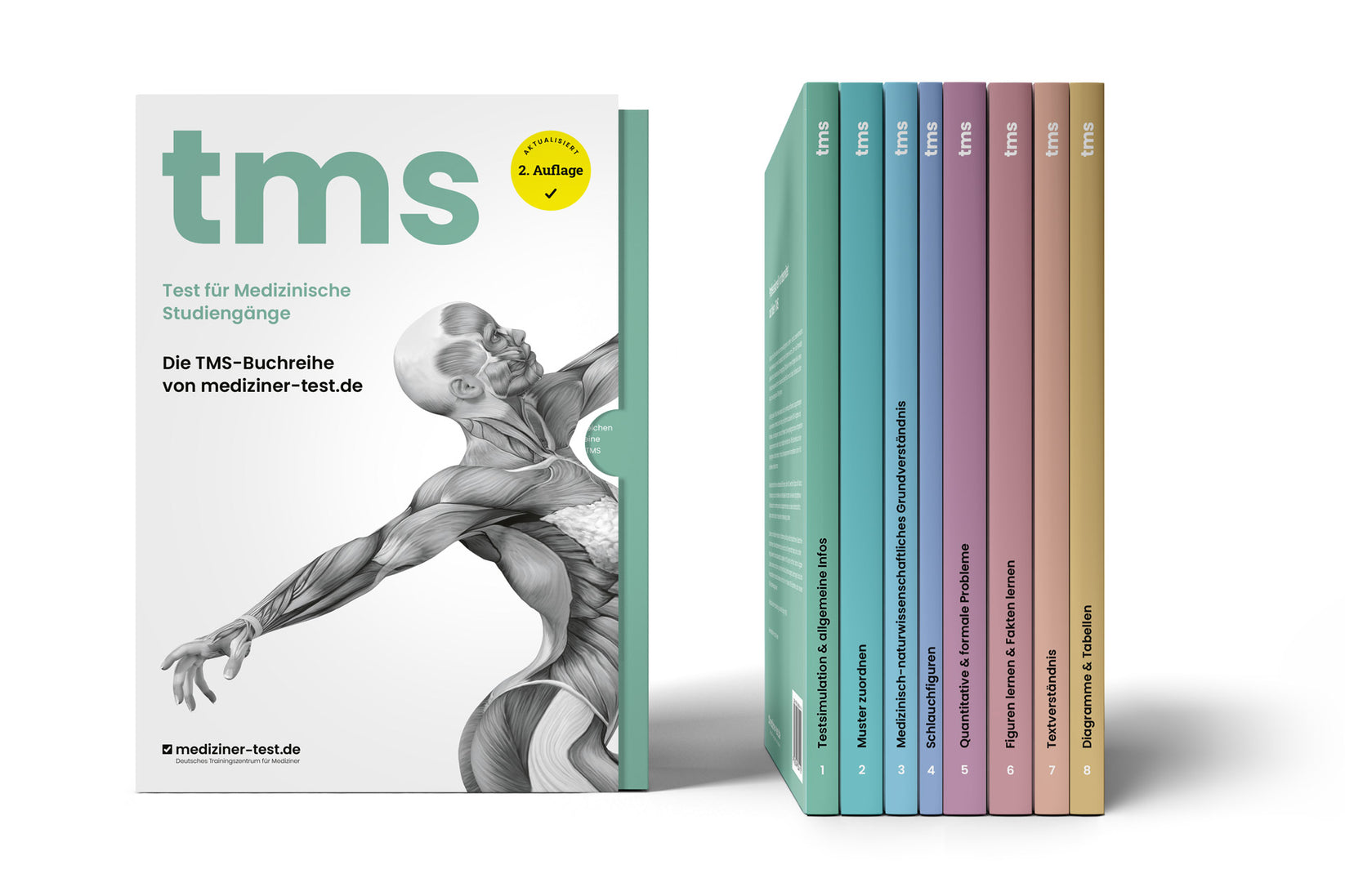 TMS-Buchreihe von mediziner-test.de